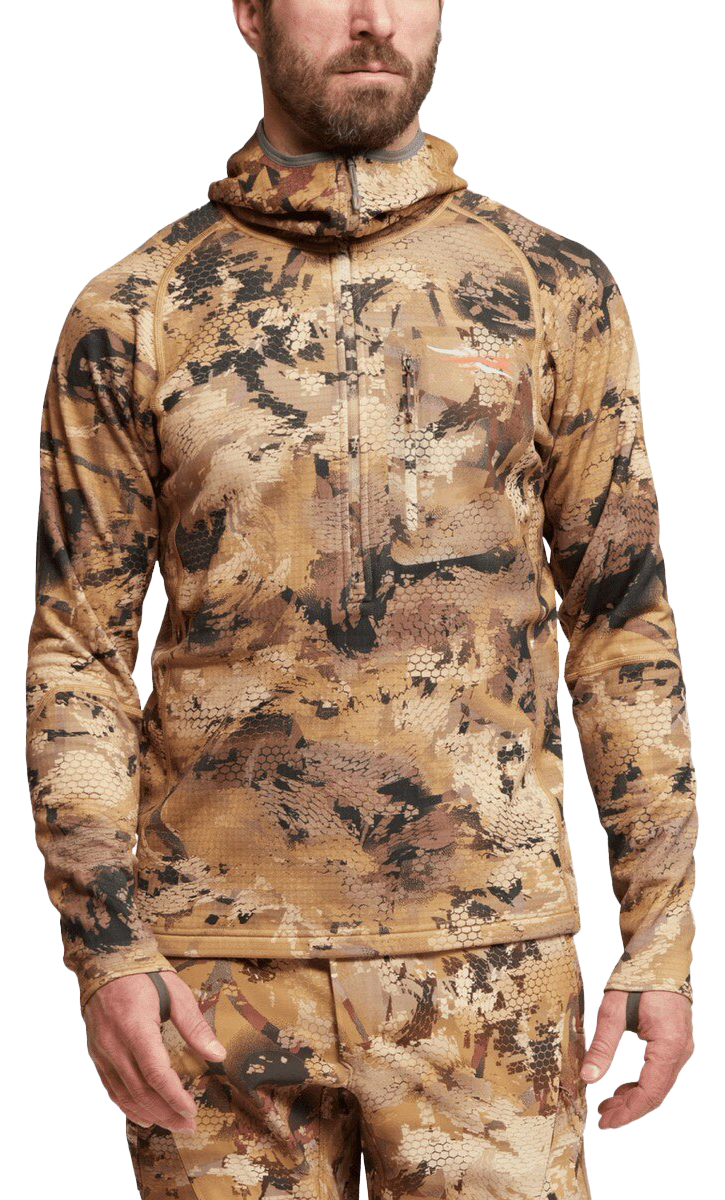 SITKA GORE OPTIFADE Concealment Waterfowl Marsh Grinder Hoodie for Men ...